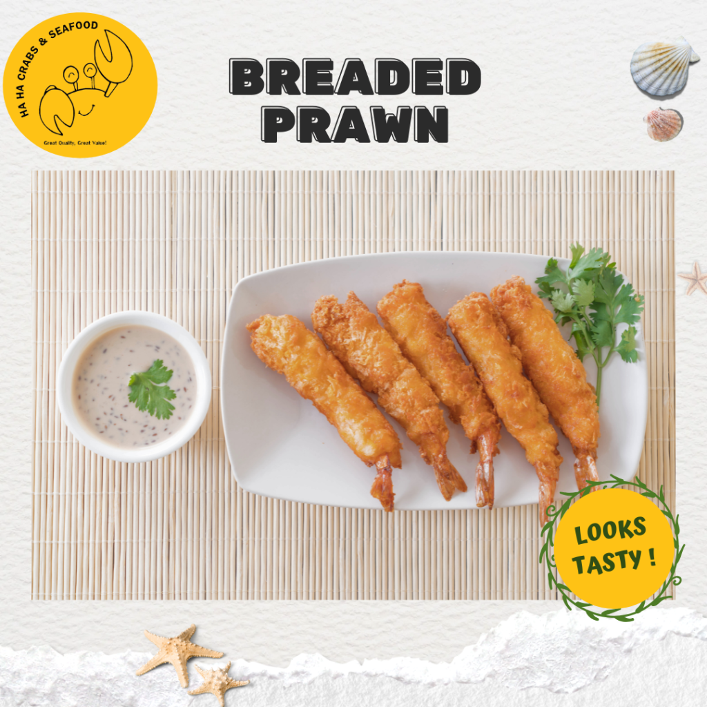 Buy Breaded Prawns (10pcs/pkt) | Crispy & Juicy | Ready-to-Cook